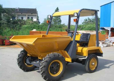 China 2WD Diesel Mini Concrete 1 Ton Dumper With 470L Skip Capacity Rigid  Frame Chassis for sale