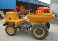 China 2WD Diesel Mini Concrete 1 Ton Dumper With 470L Skip Capacity Rigid  Frame Chassis for sale