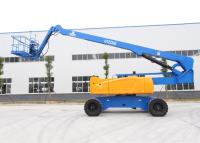 China 2 / 4 Wheel Drive Hydraulic Boom Lift 30M for High Precision Loading Transportation for sale