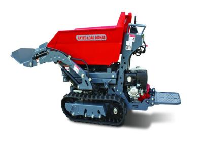 China X Support 1.4m Lifting Height Tracked Barrow Hire , Hydraulic Power Assisted Wheelbarrow  for sale