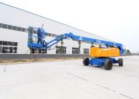 China 2 / 4 Wheel Drive Hydraulic Boom Lift 30M for High Precision Loading Transportation for sale