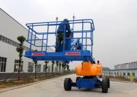 China 2 / 4 Wheel Drive Hydraulic Boom Lift 30M for High Precision Loading Transportation for sale