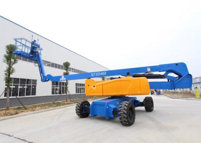China Cummins Engine Elevated Work Platform , Safe 4WD Electric Bucket Lift for sale