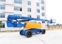 China Cummins Engine Elevated Work Platform , Safe 4WD Electric Bucket Lift for sale