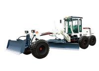China Diesel Engine Motor Grader Machine , Safe 215HP Rated Power Compact Road Grader for sale