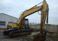 China Wear Free Hydraulic Brake Mechanical Excavator Machines 1.1m3 Rated Bucket Capacity for sale