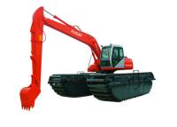 China Heavy Equipment Excavator , 32 ton 0.8 CBM Bucket Hydraulic Amphibious Dredge Excavator for sale