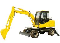 China Hydraulic Wheel Loader Excavator for Rural Reconstruction / City Greening / Mining Use Ditches for sale
