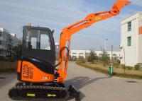 China 3 Cylinders Excavator Equipment Rental , Yanmar Diesel Engine Mini Tractor Excavator for sale