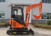 China 3 Cylinders Excavator Equipment Rental , Yanmar Diesel Engine Mini Tractor Excavator for sale