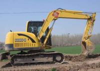 China Compact Excavator Rental for Highway / Agricultural Land / Road Construction for sale