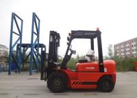 China High Precise Hydraulic Material Handling Forklift , Safe 3 Step Switch Llock Electric Fork Trucks for sale