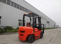 China High Precise Hydraulic Material Handling Forklift , Safe 3 Step Switch Llock Electric Fork Trucks for sale