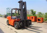 China Heavy Duty Driving Axle Diesel Powered 6 Ton Warehouse Forklift Trucks 1220 * 150 * 55 mm Fork Size for sale