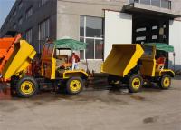 China 2WD Diesel Mini Concrete 2 Tonne Dumper For Site Works / Municipal Engineering / Underground Mines for sale
