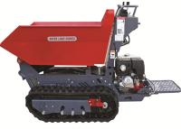 China Mini 4WD 0.8 Tons Concrete Dumper With 100cm Lifting Cpacity Hydraulic Piston Pump for sale