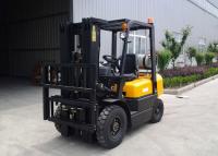 China Dual Fuel Forklift Industrial Forklift Truck ,  3000MM Lifting Height Propane Tank Forklift for sale