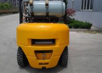 China Dual Fuel Forklift Industrial Forklift Truck ,  3000MM Lifting Height Propane Tank Forklift for sale