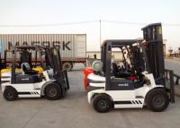 China Dual Fuel Forklift Industrial Forklift Truck ,  3000MM Lifting Height Propane Tank Forklift for sale