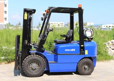 China Nissan Engine LPG Gasoline Propane Powered Forklift for 2.5 Ton Material Handling for sale