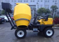China 450L Mixing Capacity Diesel Self Loading Mobile Concrete Mixer  With Yanmar Engine Hydraulic Wheel System for sale
