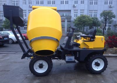 China 450L Mixing Capacity Diesel Self Loading Mobile Concrete Mixer  With Yanmar Engine Hydraulic Wheel System for sale
