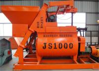 China Electric Motor Double Shaft Concrete Mixing Equipment  1000L For Industrial  Concrete Projects for sale