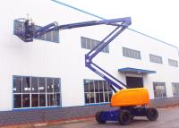 China Hydraulic 20M Articulated Boom Cherry Picker Lift With Cummins Engine 180° Platform Rotation for sale