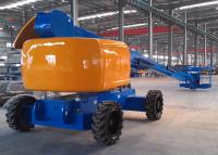 China 28M Self Propelled Telescopic Vehicle Mounted Hydraulic Boom Lift With Cummins Diesel Engine GTBZ28 for sale