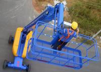 China 28M Self Propelled Telescopic Vehicle Mounted Hydraulic Boom Lift With Cummins Diesel Engine GTBZ28 for sale