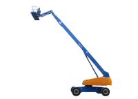 China 360° Continuous Turntable Aerial Work Platform ,  Articulated Boom Trailer Mounted Cherry Picker for sale