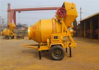 China 5.5KW Electric Motor Concrete Batch Plant , 0.35CBM  Mobile Electric Concrete Mixer Equipment for sale
