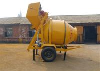 China 5.5KW Electric Motor Concrete Batch Plant , 0.35CBM  Mobile Electric Concrete Mixer Equipment for sale