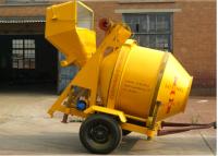China 5.5KW Electric Motor Concrete Batch Plant , 0.35CBM  Mobile Electric Concrete Mixer Equipment for sale