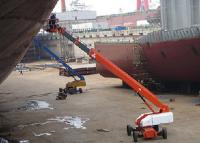 China Diesel 36M Telescopic Hydraulic Boom Lift for Self Propelled Aerial Work 480KG Load Capacity for sale