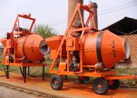 China Mobile Reverses Discharging Portable Electric Cement Mixer 750L Volume Low Noise for sale