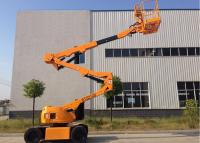 China 12M Articulated Boom Cherry Picker Truck for 7.6M Max Horizontal Reach Aerial Operation for sale