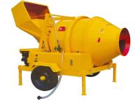 China Wire Hoisting Tipping Hopper Portable Electric Concrete Mixers for Mixing Damp Dry Rigid Concrete for sale