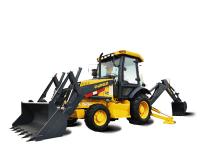 China Deutz Diesel Engine Tractor Backhoe Loader 70KW 630A 1.0m3 loading capacity for sale