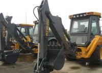 China Wheeled Hydraulic Backhoe for Compact Tractor 7400 Kg Operating Weight for sale