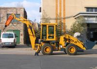 China Small Hydraulic Backhoe Loader With Hammer Double Pumps Confluence 50KW Power WZ25-20 for sale