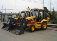 China 70KW Power Tractor Backhoe Loader  XT870 , 0.3 m3 Rated Digging Backhoe Machine for sale