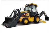 China Middle Tractor Backhoe Loader  With 60KW Power 1.2m3 Loading Capacity  XT860 for sale