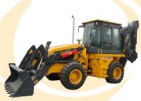 China Engineering Construction Compact Tractor Loader , 4WD Tractor Mounted Backhoe for sale