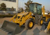 China Energy Saving Eco Tractor Backhoe Loader for Piping Builds / Cable Builds / Park Virescence for sale