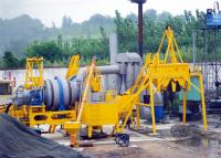 China Aggregate Bitumen 30 TPH Double Drum Asphalt Mixing Plant With 97 KW Oil Burner for sale