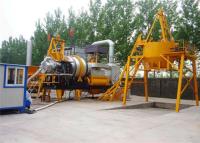 China Aggregate Bitumen 30 TPH Double Drum Asphalt Mixing Plant With 97 KW Oil Burner for sale