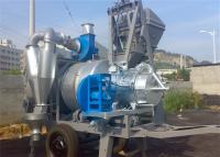 China 8 TPH Mobile Double Drum Asphalt Mixing Plant With 300kgs Feeder Hopper Capacity for sale