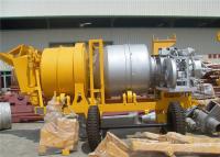 China 8 TPH Mobile Double Drum Asphalt Mixing Plant With 300kgs Feeder Hopper Capacity for sale