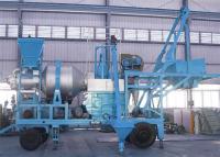 China Drying Drum Horizontal Twin Shaft  Asphalt Mixing Plant , 15TPH Concrete Batching Plant for sale